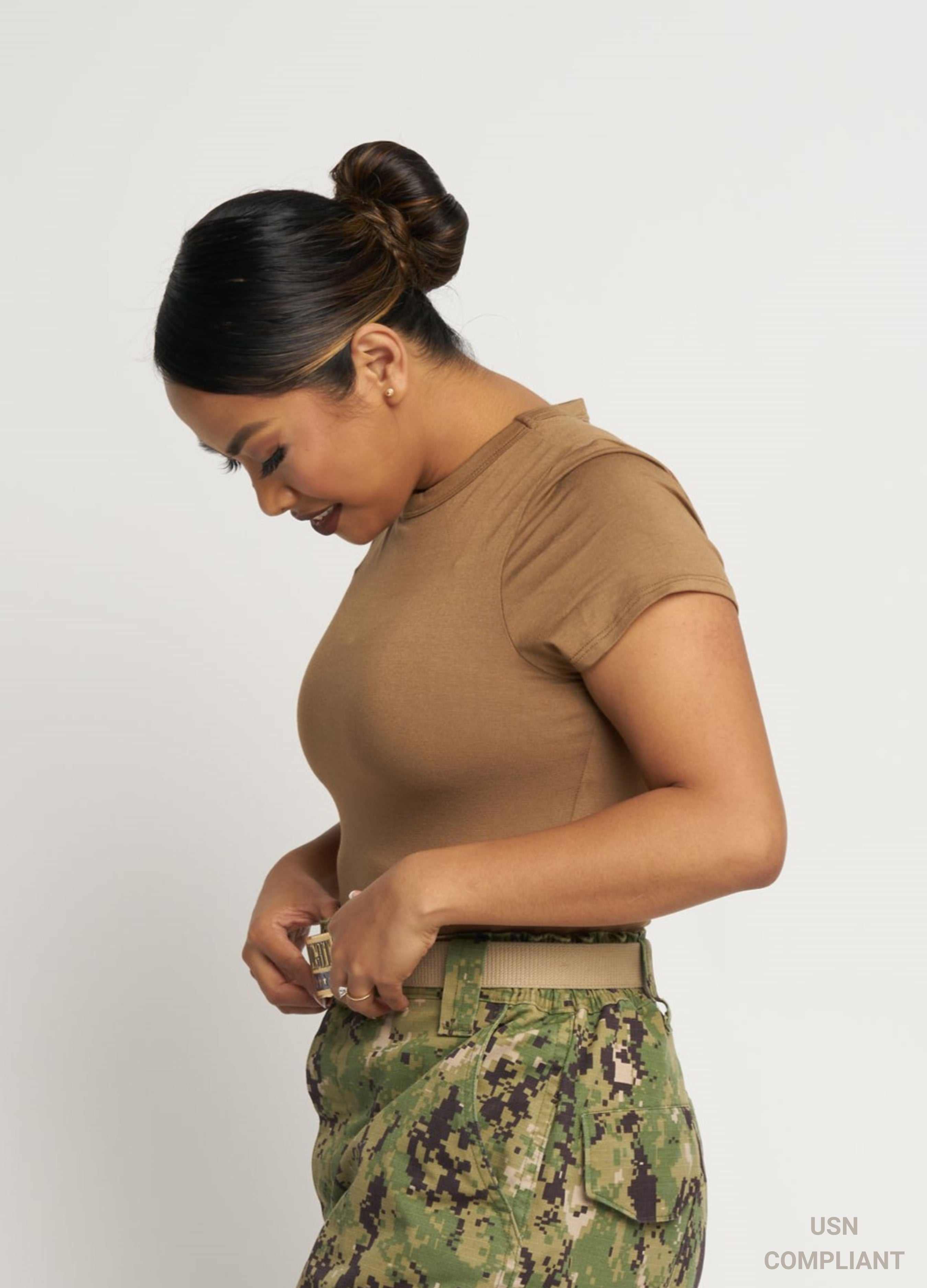 Short Sleeve Fearless Bodysuit- Military for Women – TORCH Warriorwear